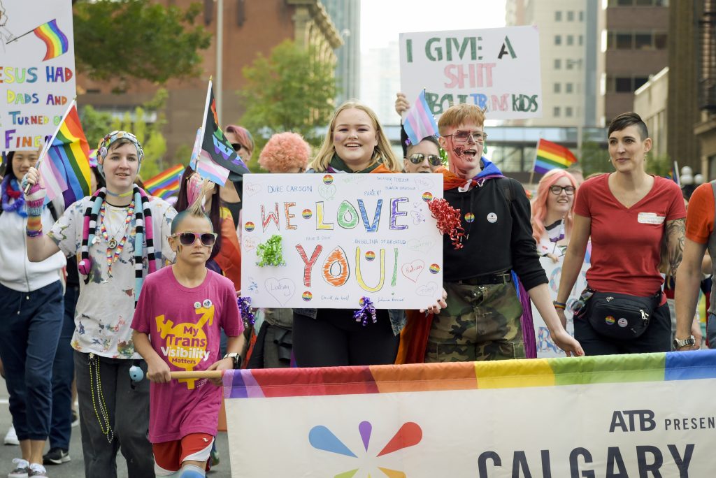 PHOTOS: Calgary Pride parade takes over downtown city streets ...