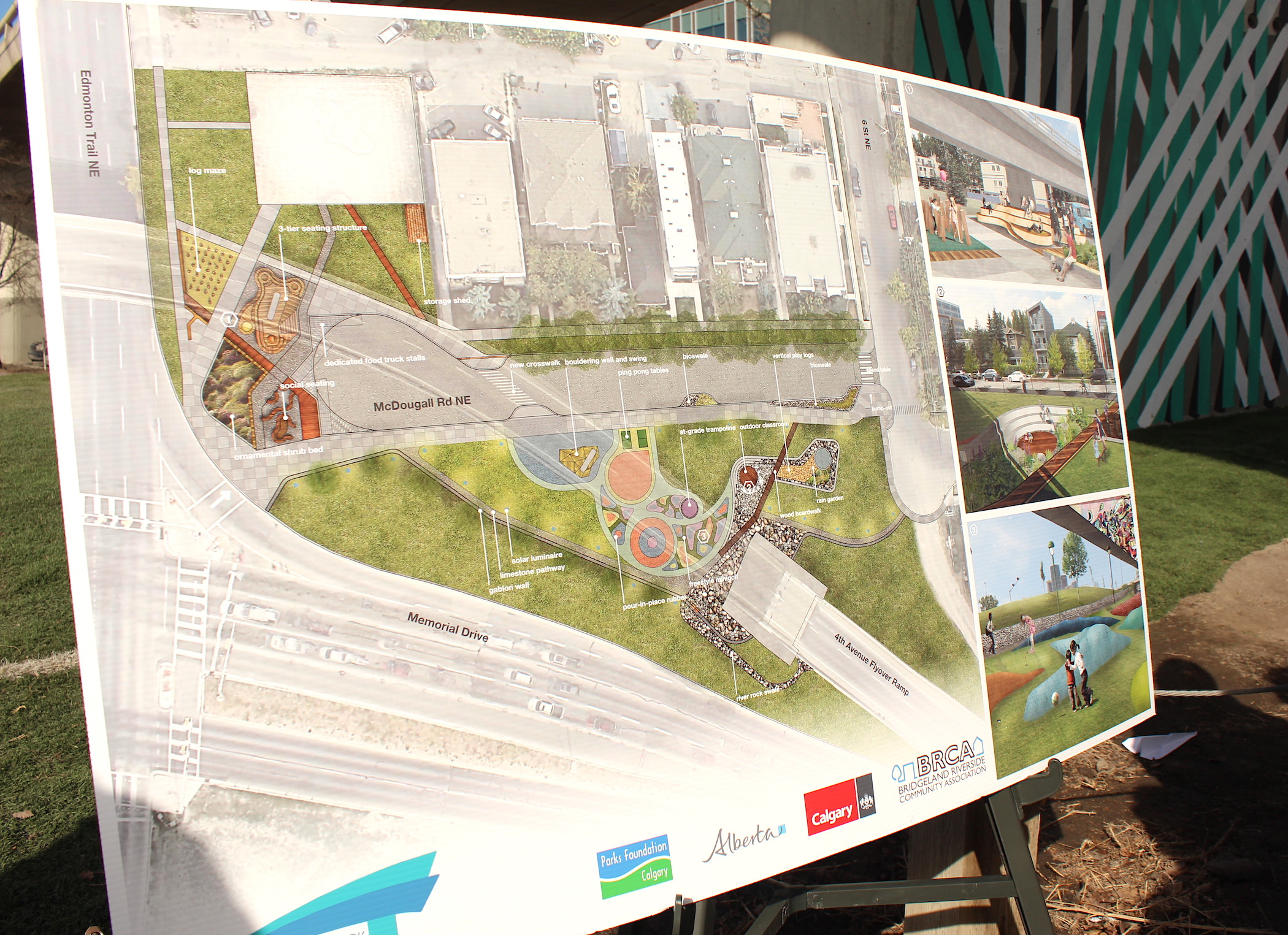 VIDEO: Langevin School students, community celebrate Flyover Park ...