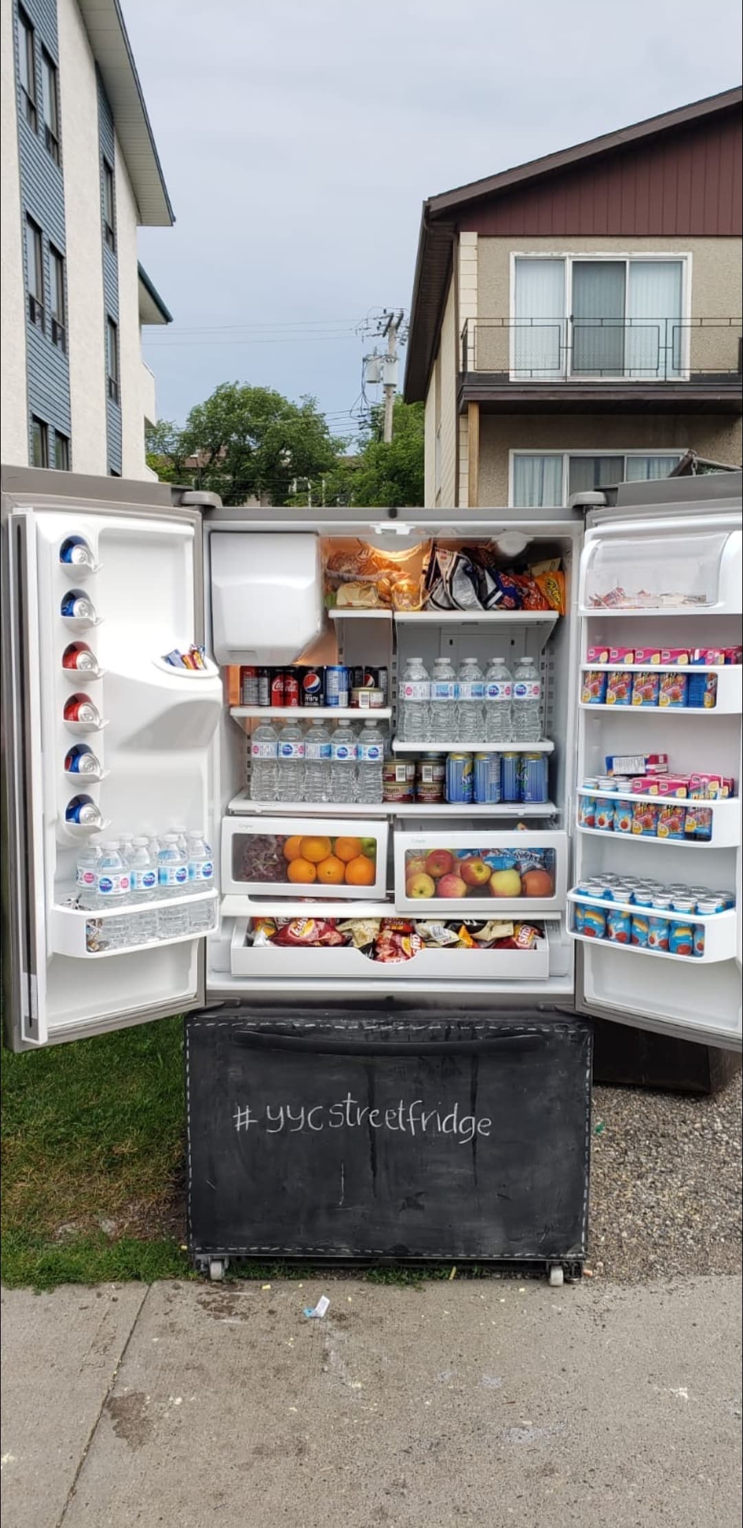 Calgary church group brings free-access fridge to Bridgeland - LiveWire ...