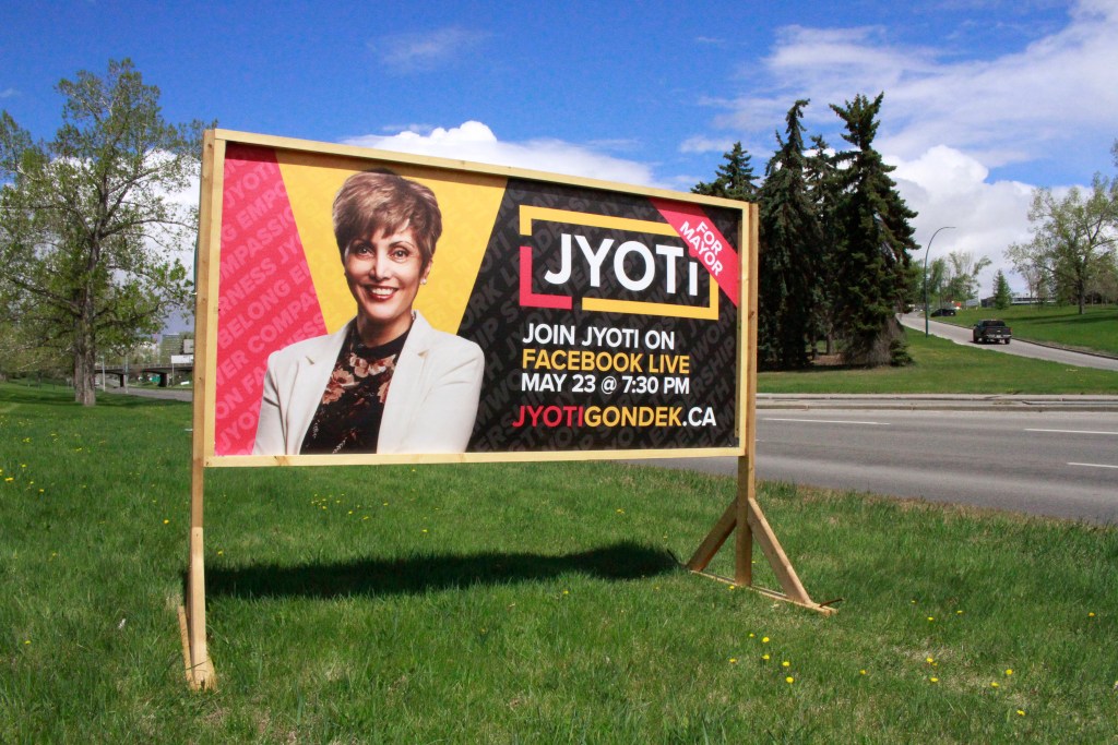 Calgary election sign spat signals gamesmanship starting early ...