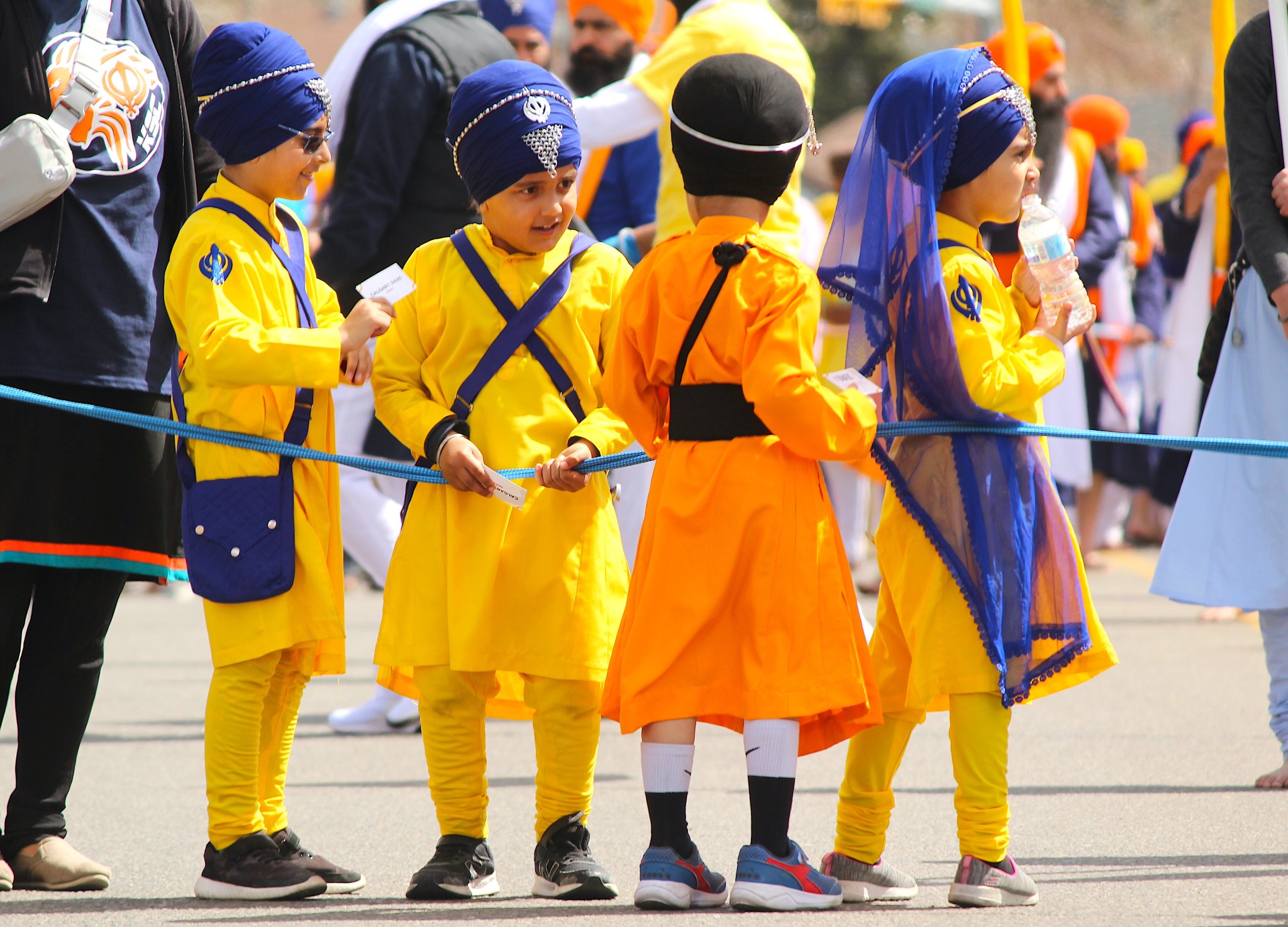 Photos: Nagar Kirtan Parade draws tens of thousands to northeast ...