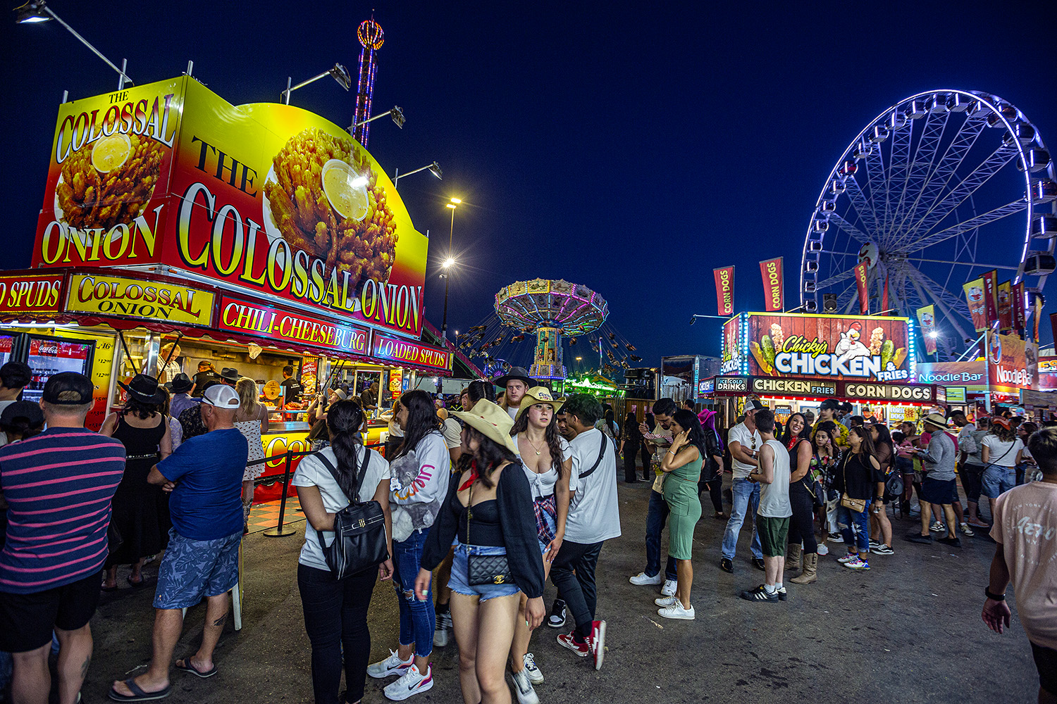 Photos: Heat didn't stop nighttime Calgary Stampede fun - LiveWire Calgary