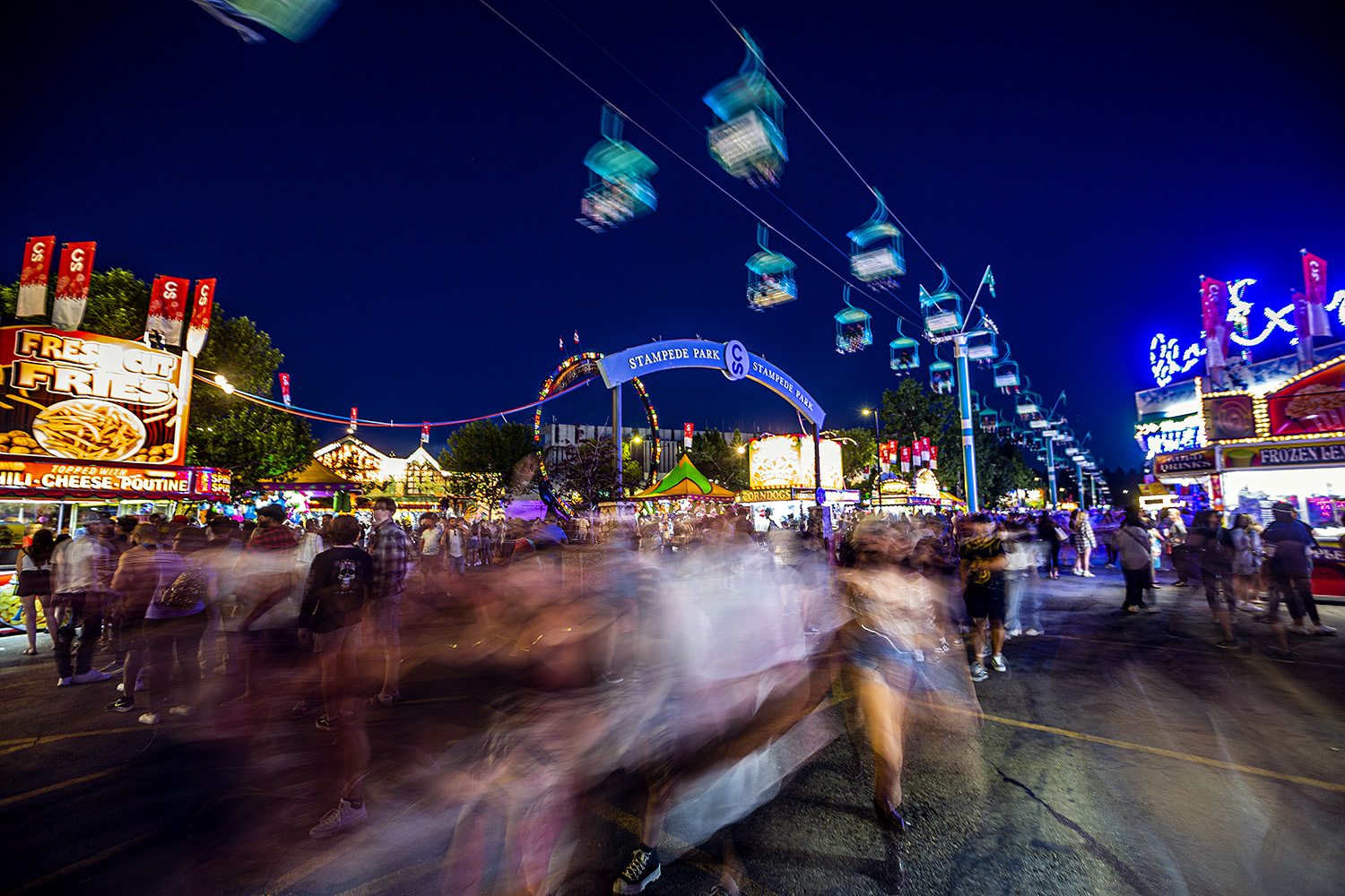 Photos: Heat didn't stop nighttime Calgary Stampede fun - LiveWire Calgary