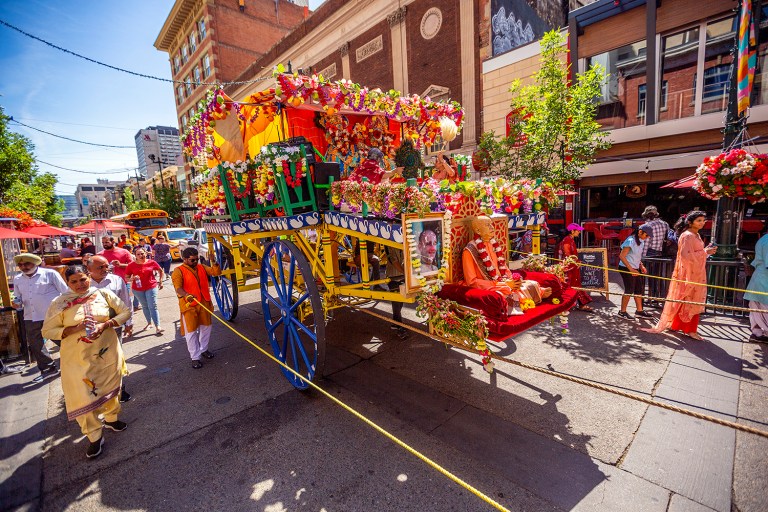 Photos: Rath Yatra, Festival of Chariots, returns to downtown Calgary ...