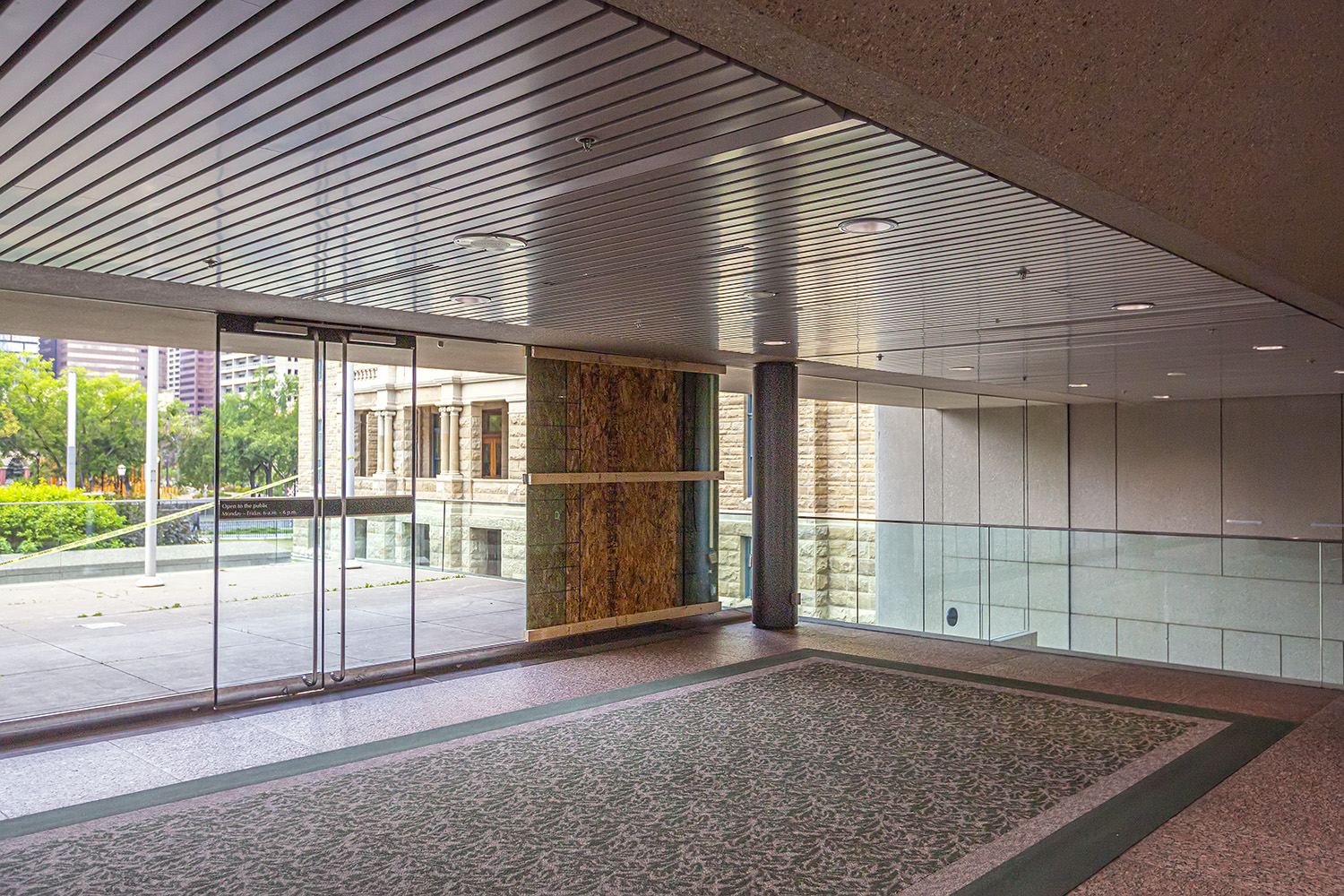 Photos and video: Calgary City Hall damage post-arson revealed ...