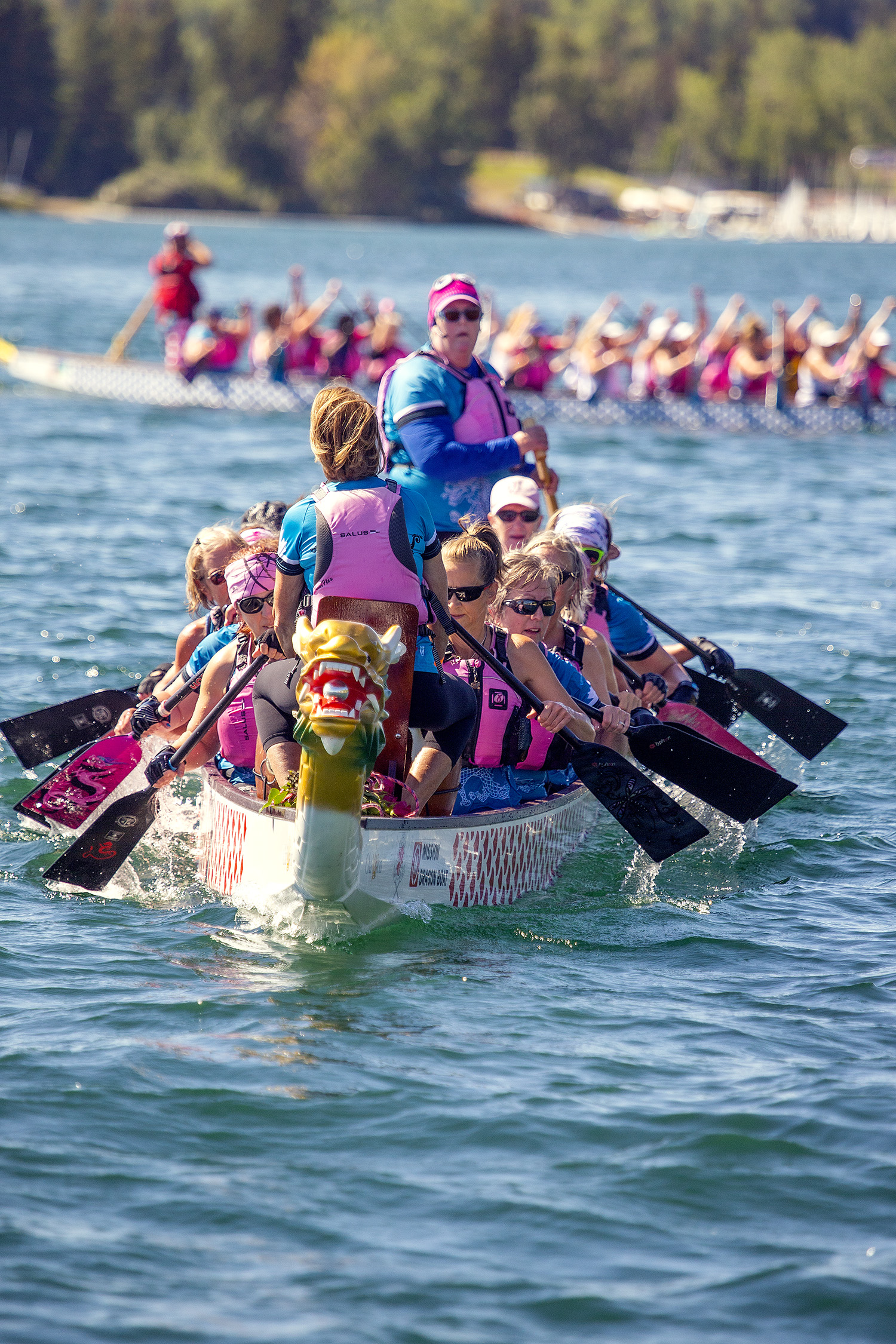 Dragon boat races return after three years to Glenmore Reservoir ...