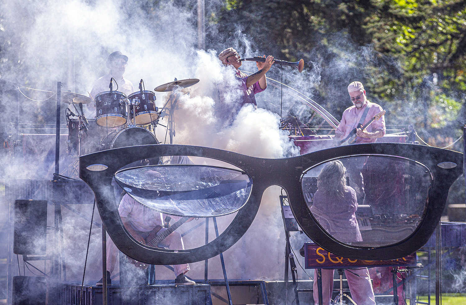 Photos: Squonk brings rock and roll theatre to Olympic Plaza - LiveWire ...