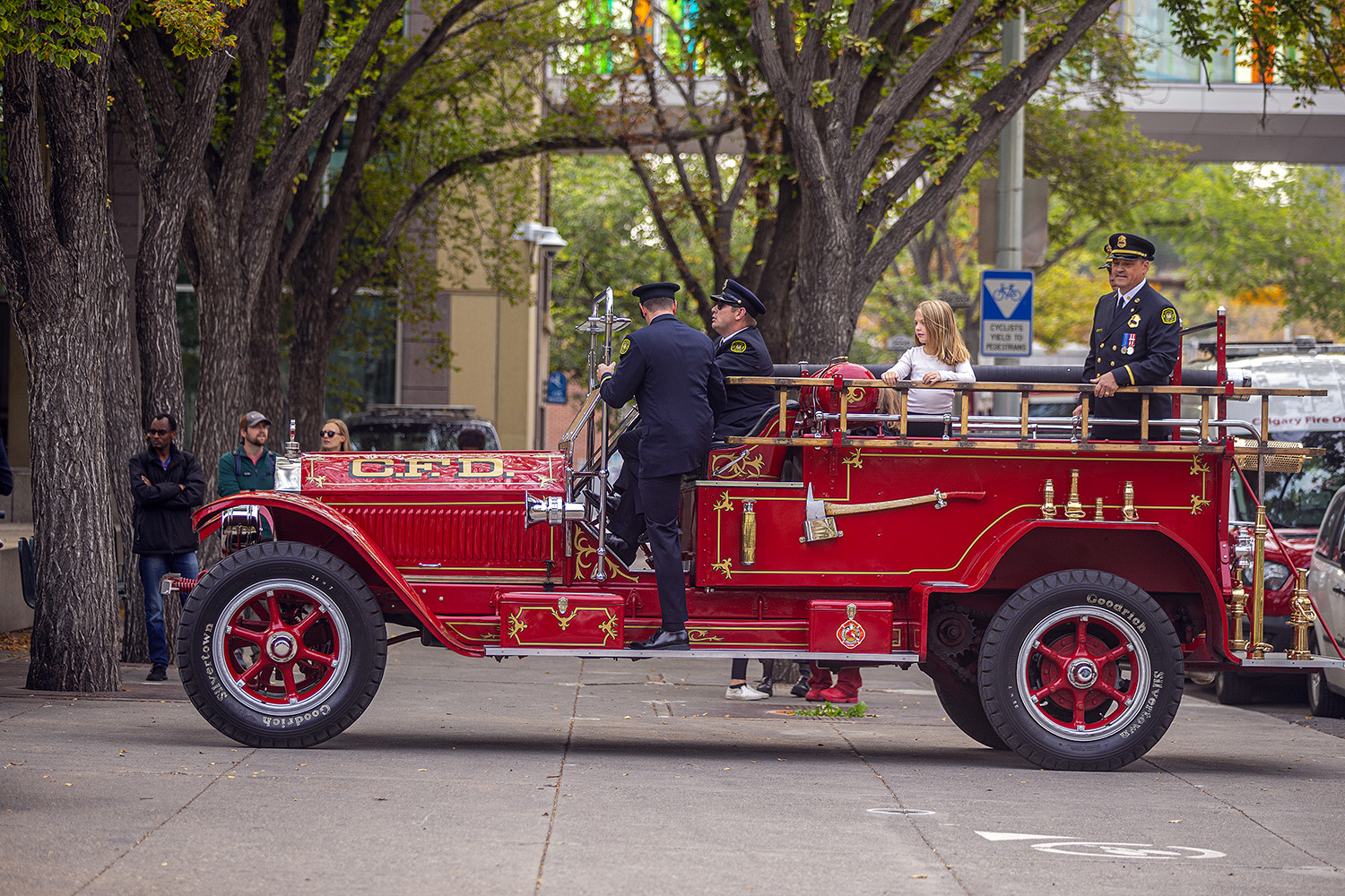 Photos: Calgary memorializes fallen firefighters at City Hall service ...
