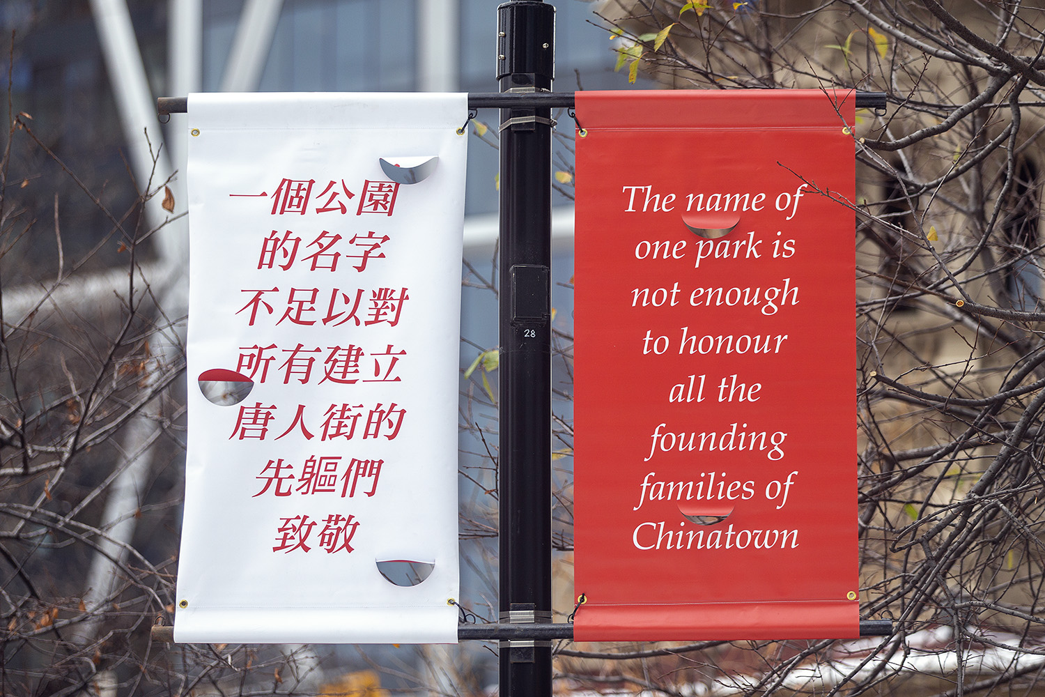 Pop-up banners reflect on history of anti-Chinese racism at James Short ...
