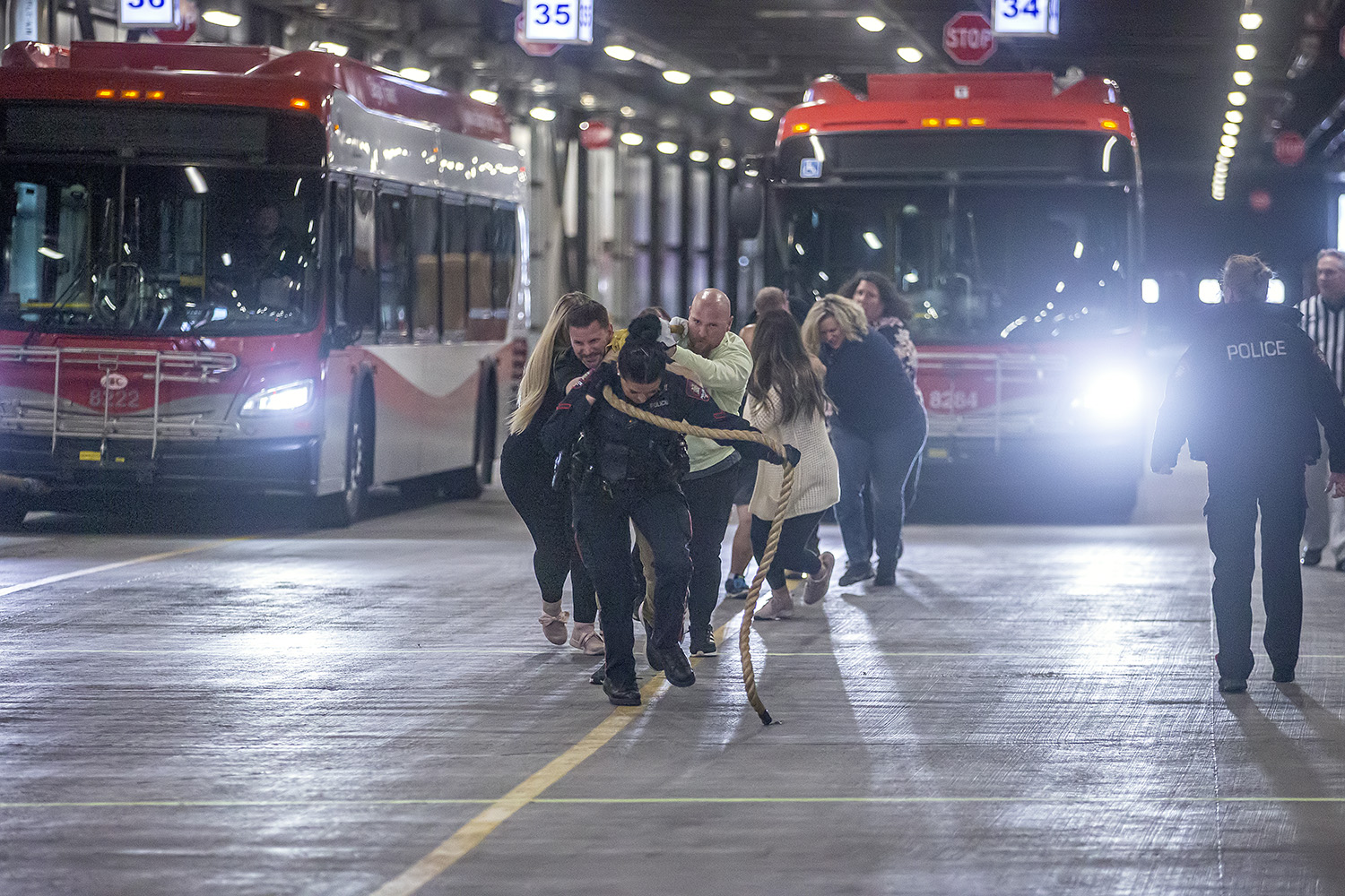 Photos: Calgary Transit bus pull raises money for United Way - LiveWire ...