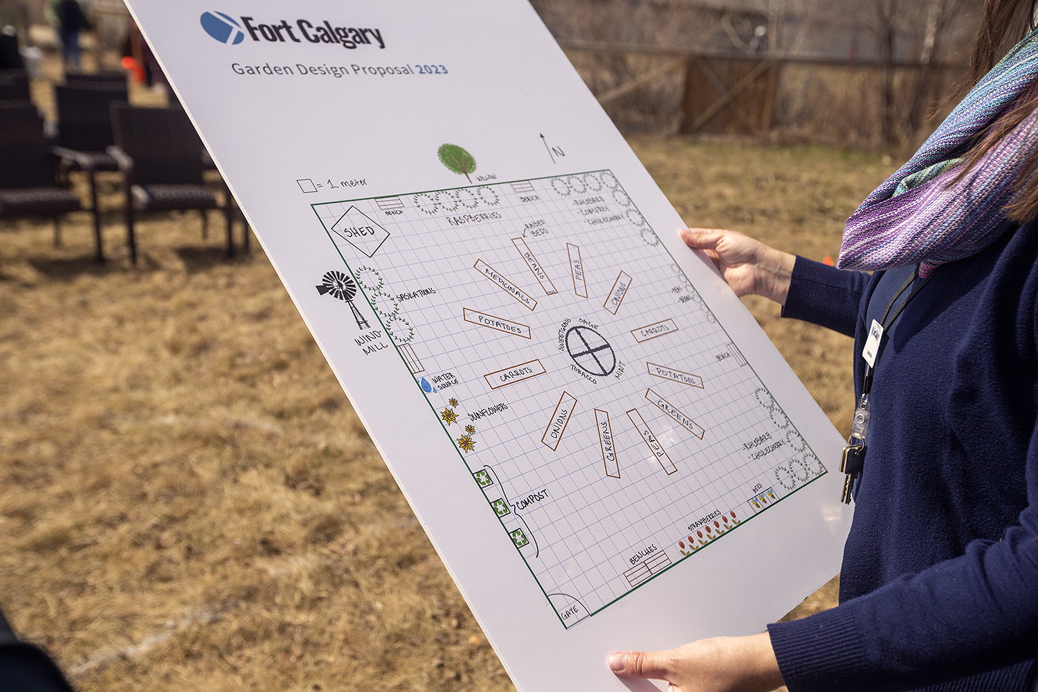 Fort Calgary reveals design for new community Garden on Earth Day ...