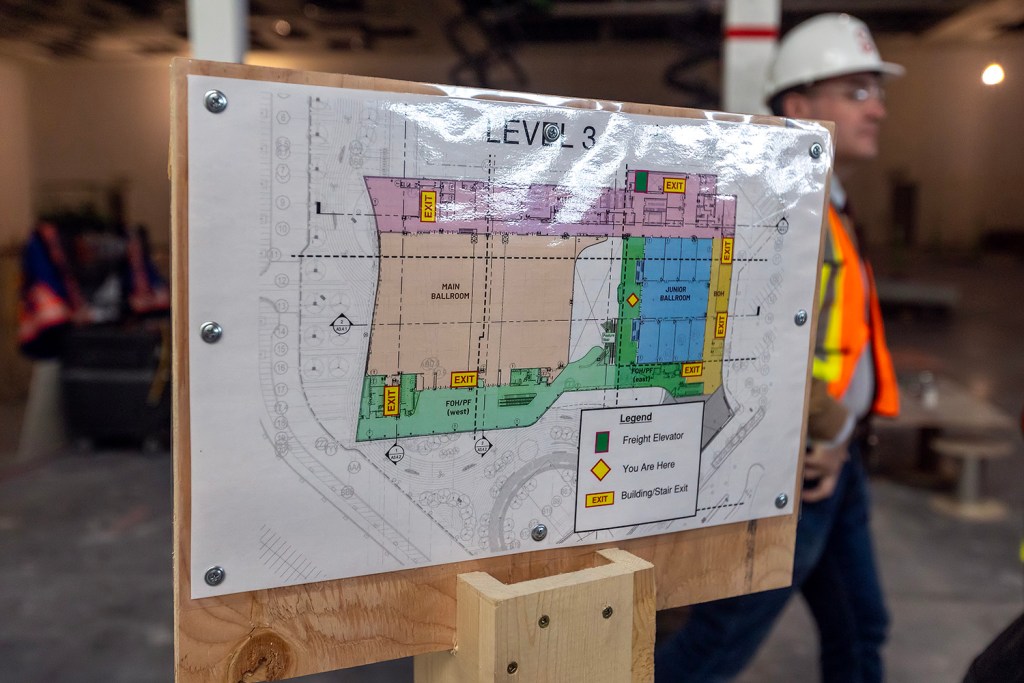Photos and video: BMO Centre Expansion passes halfway mark of ...
