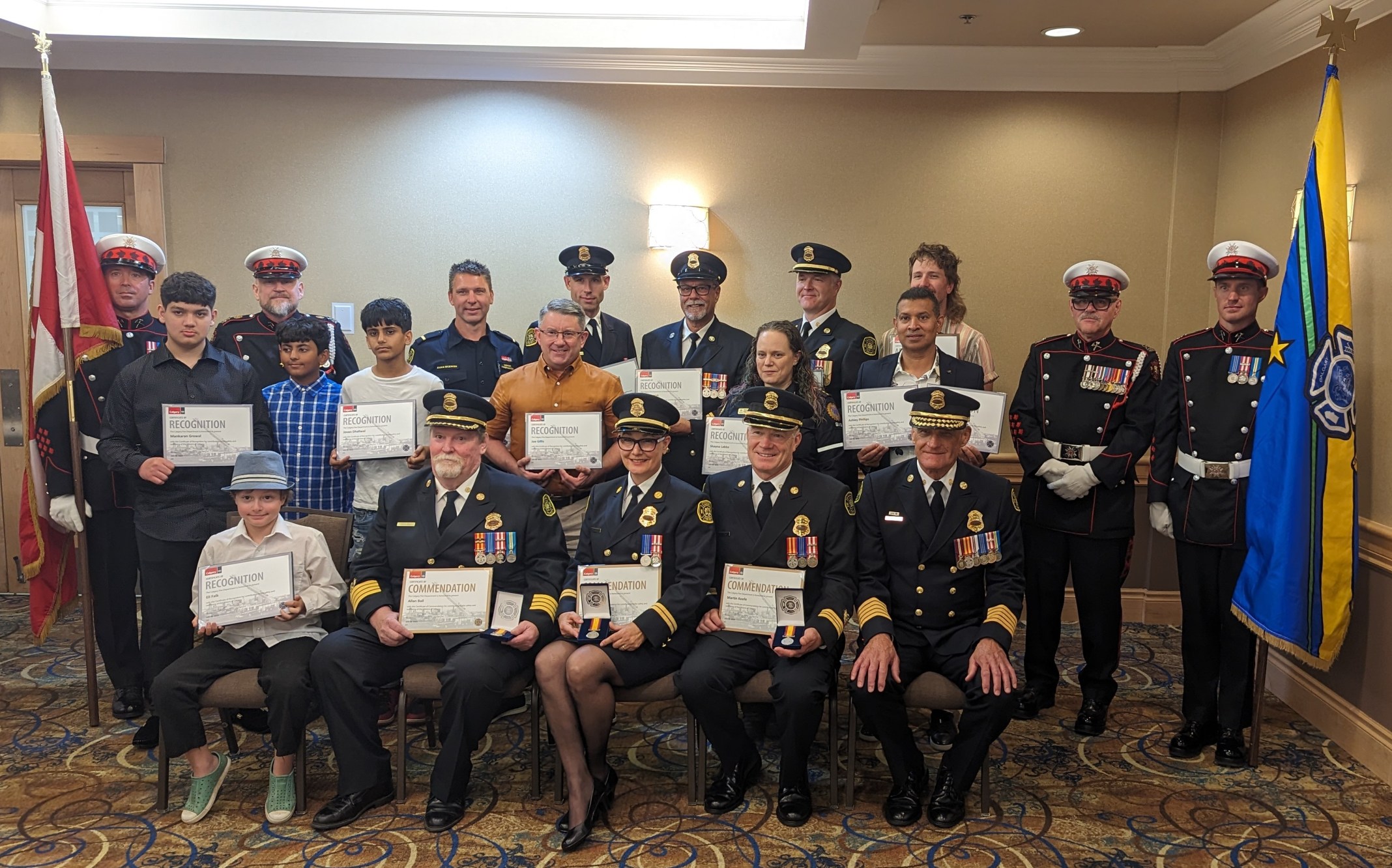 Calgary Fire Department recognizes the actions of 16 local heroes ...