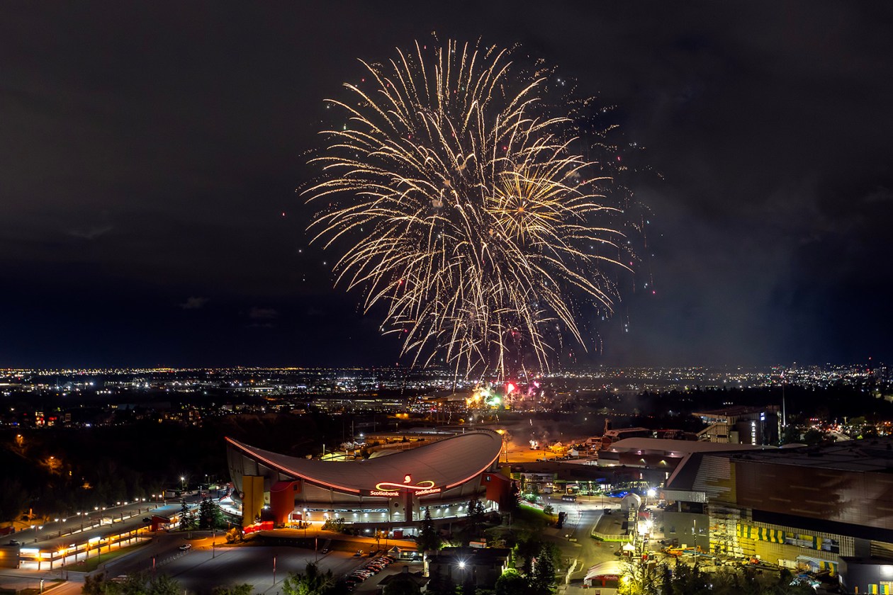 Photos and video: Canada Day 2023 fireworks - LiveWire Calgary