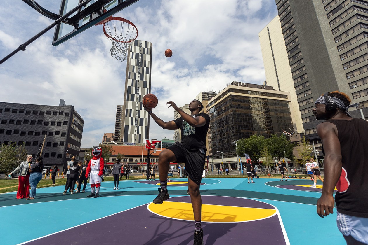 Century Gardens gets new basketball courts - LiveWire Calgary