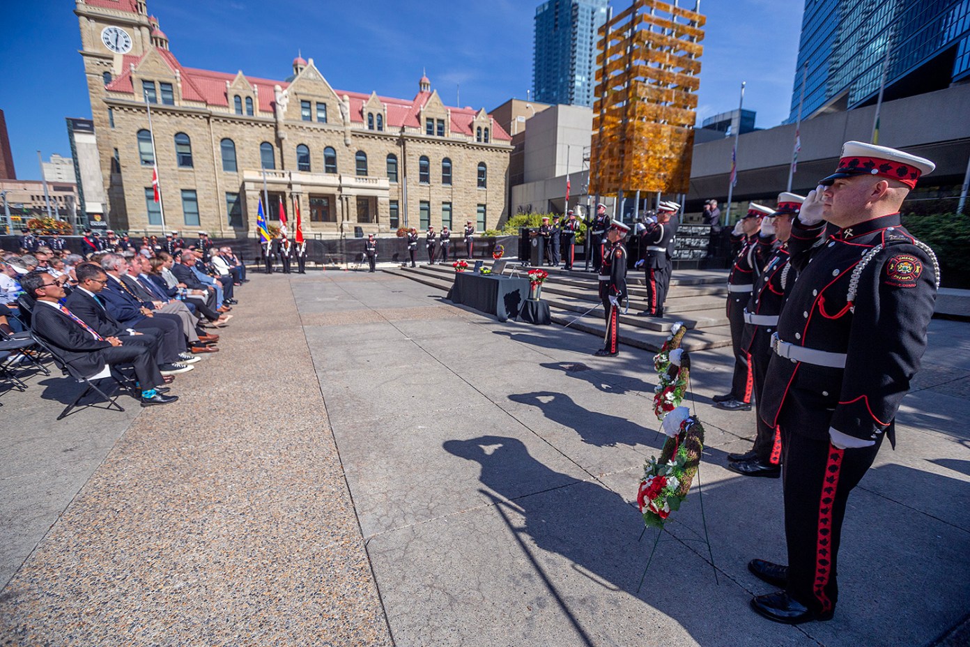 Calgary Fire Department adds 12 new names to firefighter memorial ...