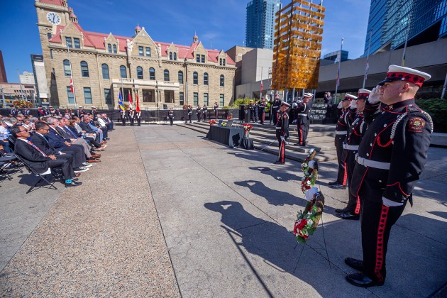 Calgary Fire Department adds 12 new names to firefighter memorial ...