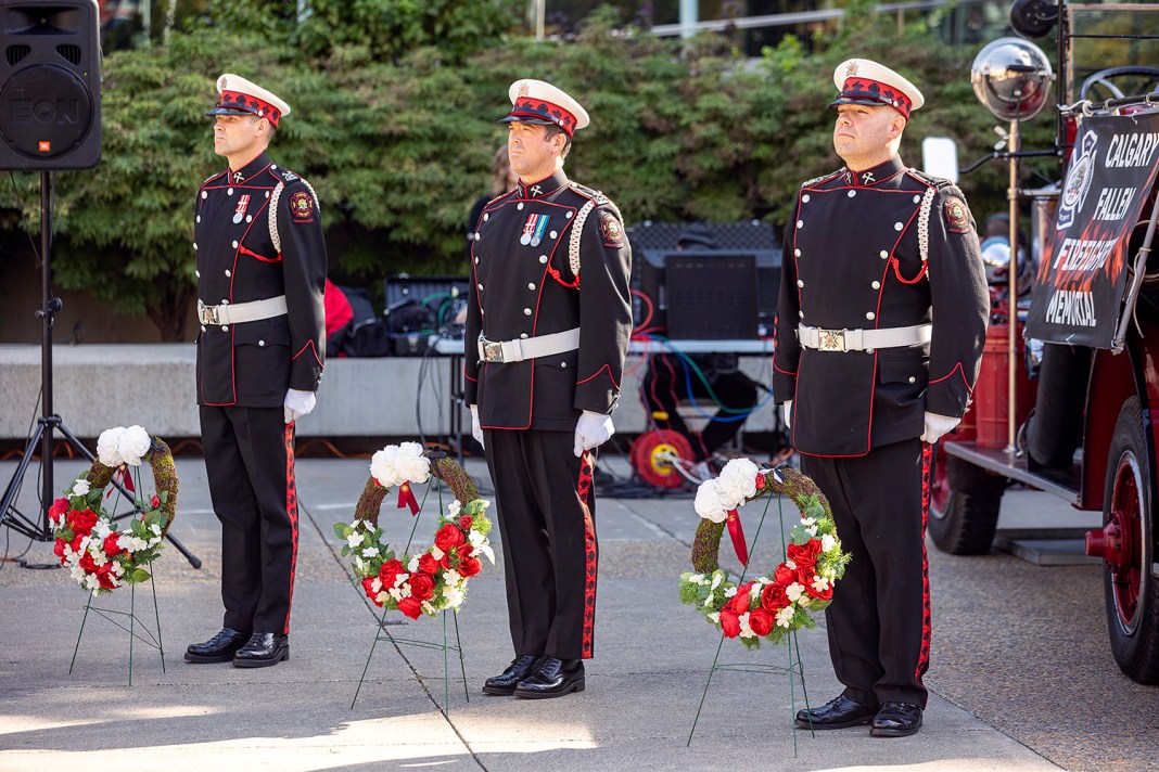 Calgary Fire Department adds 12 new names to firefighter memorial ...