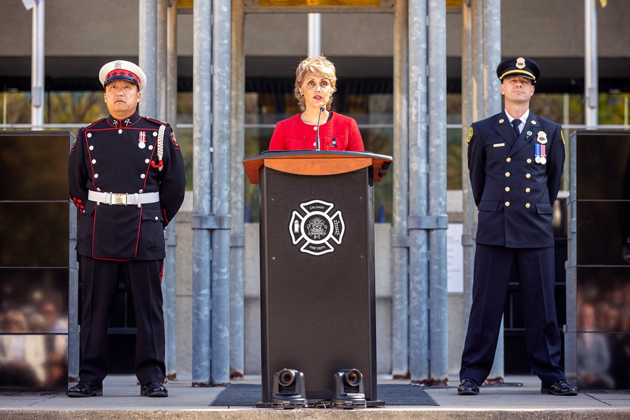 Calgary Fire Department adds 12 new names to firefighter memorial ...