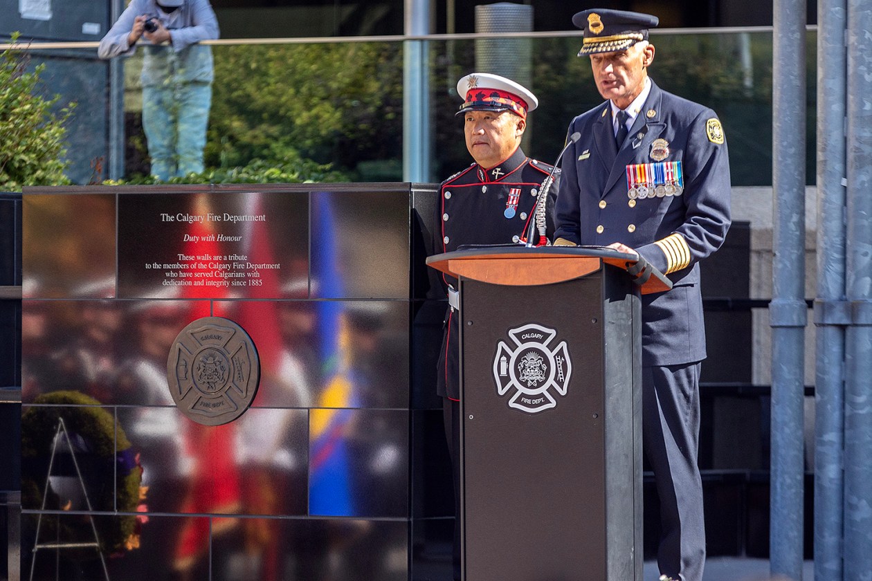 Calgary Fire Department adds 12 new names to firefighter memorial ...