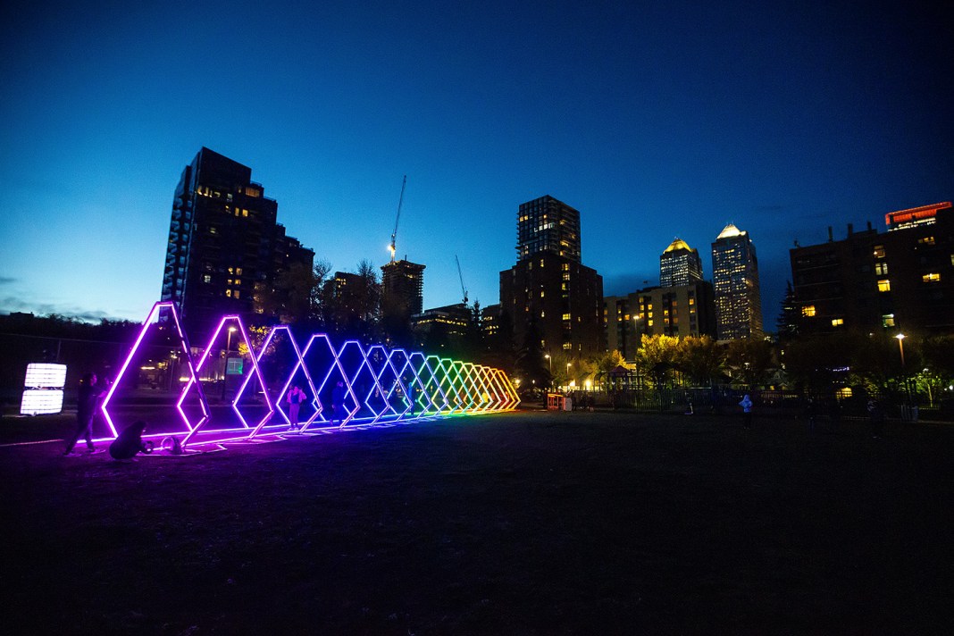 Photos: The Night Light Festival shines on Victoria Park - LiveWire Calgary