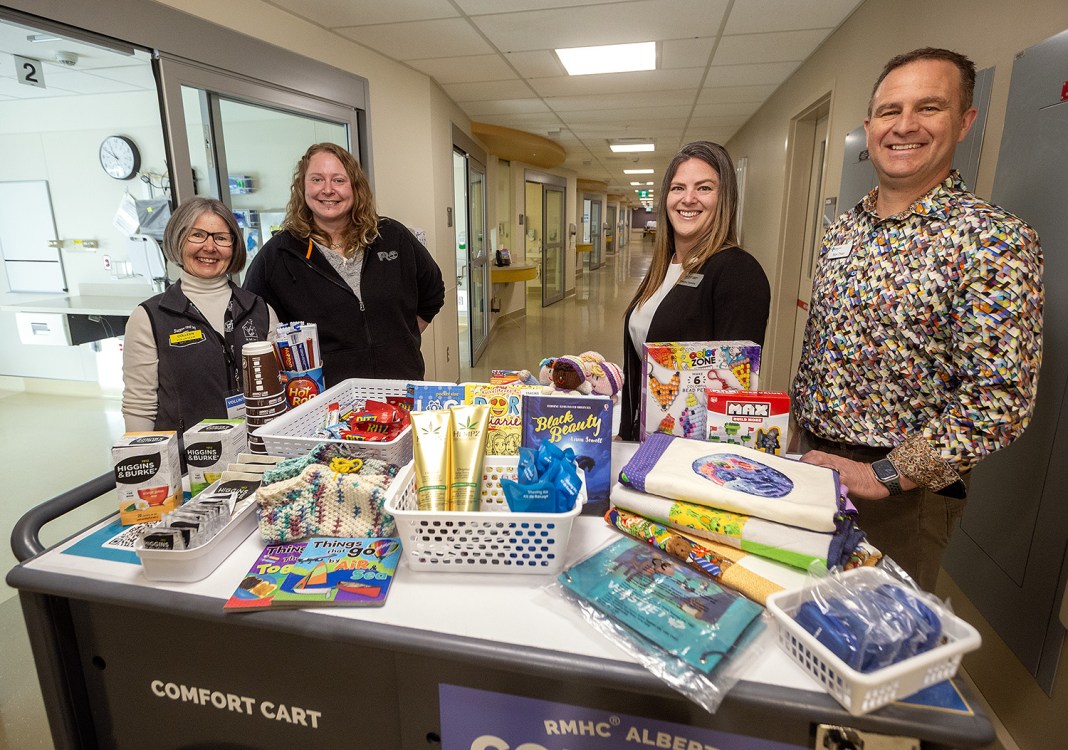 Comfort cart to make NICU stay at Peter Lougheed Hospital a little ...