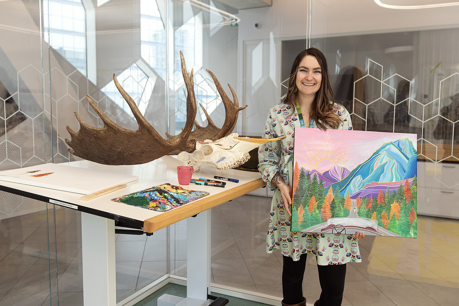 CPL's new Indigenous Artist in Residence blends Cree culture, child ...