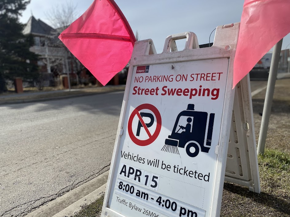 Calgary street sweeping campaign begins April 20 - LiveWire Calgary