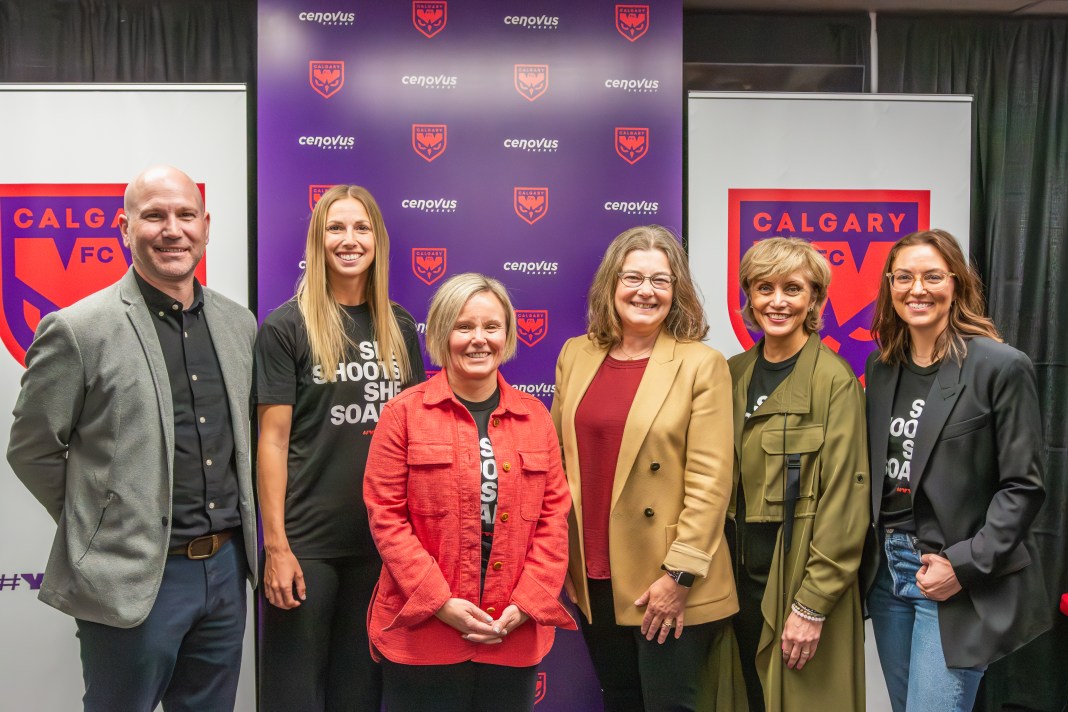 Calgary unveils new professional soccer team the Calgary Wild FC ...