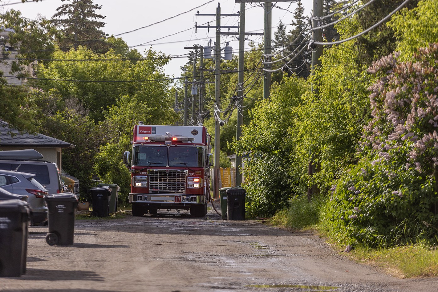 Calgary house fire in Bowness put out with 600 litres of water ...