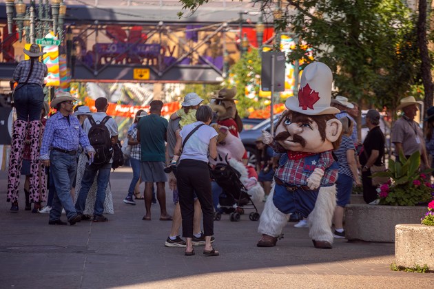 Photos: Indigenous culture showcased at Stampede's Rope Square ...