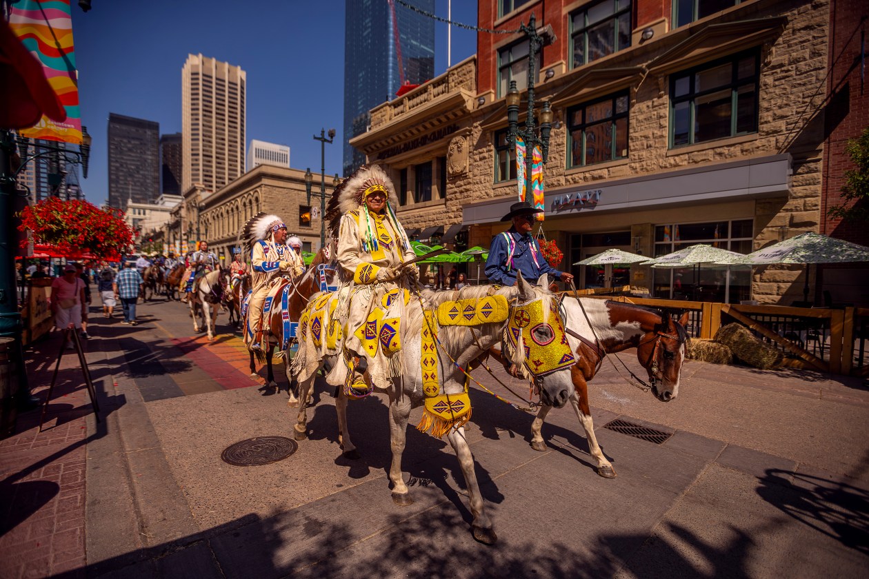 Photos: Indigenous culture showcased at Stampede’s Rope Square ...