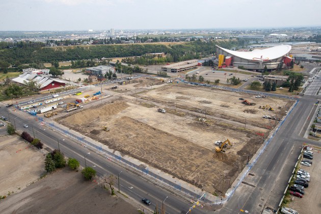 One month in photos: Calgary Event Centre begins construction ...