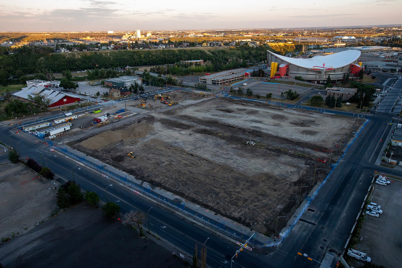 One month in photos: Calgary Event Centre begins construction ...