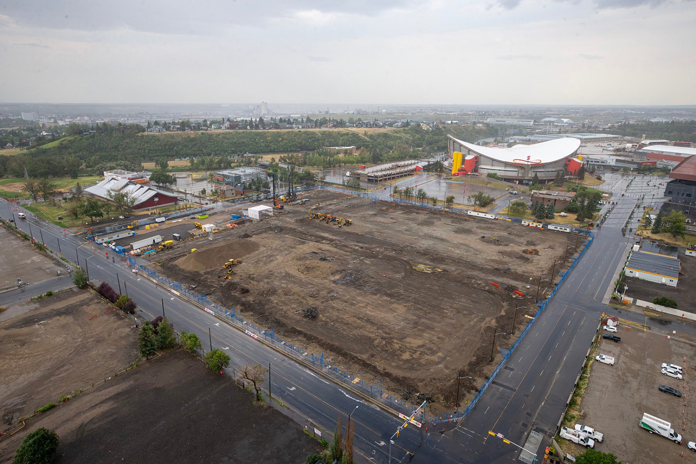 One month in photos: Calgary Event Centre begins construction ...
