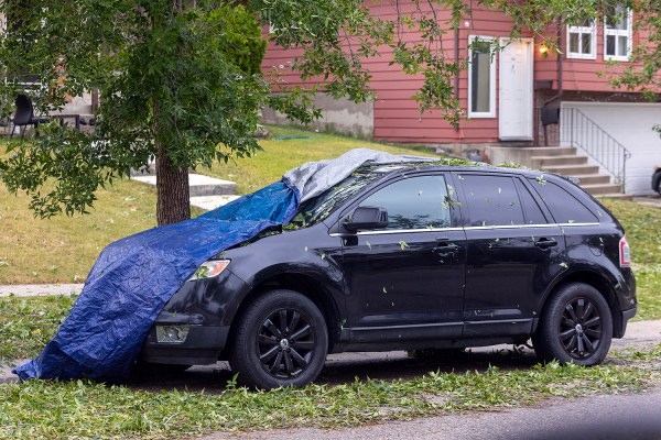 Hail storm batters Calgary with egg-sized hail, damage across northwest ...