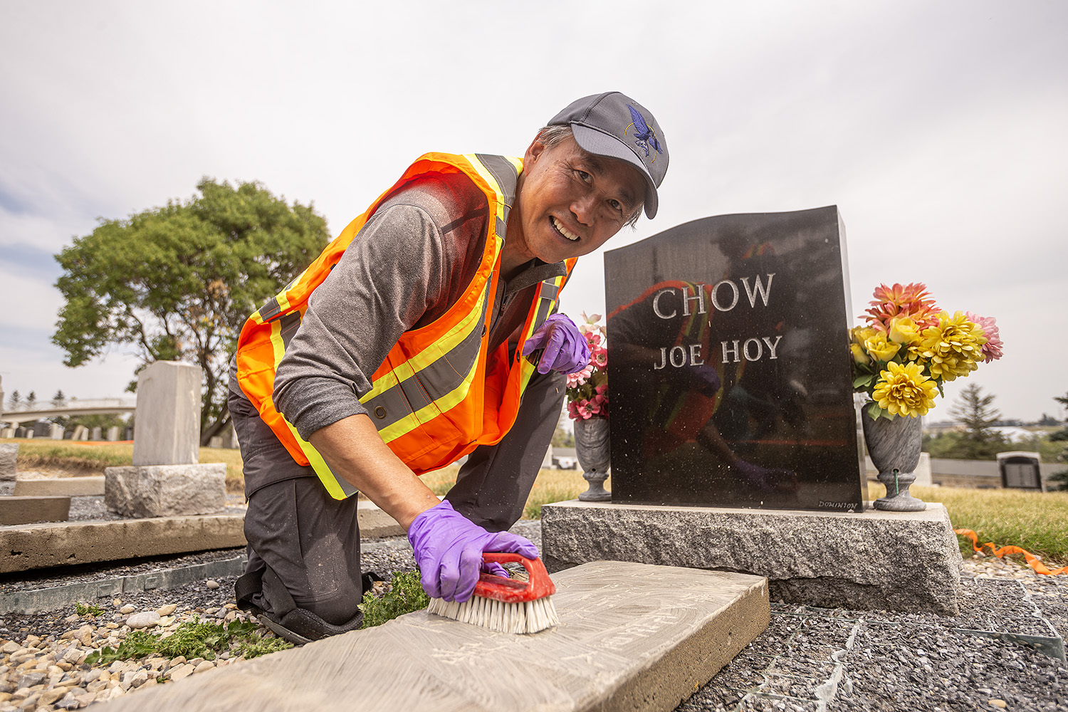 Headstones righted against historic neglect at Calgary Chinese Cemetery ...