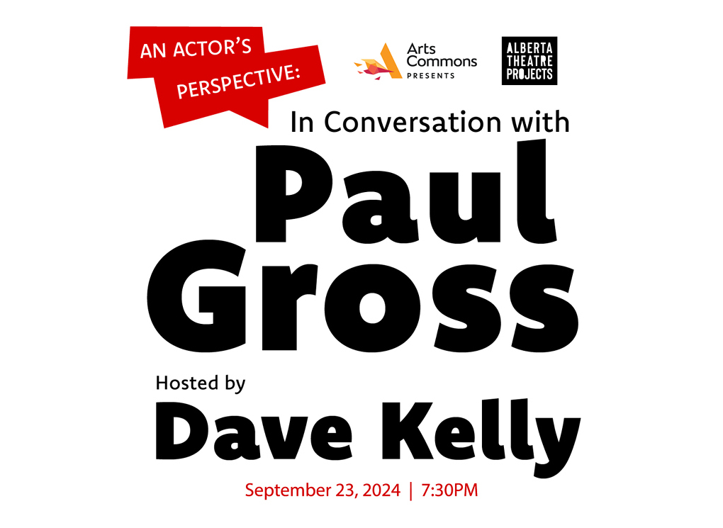 An Actor’s Perspective: In Conversation with Paul Gross, Hosted by Dave ...