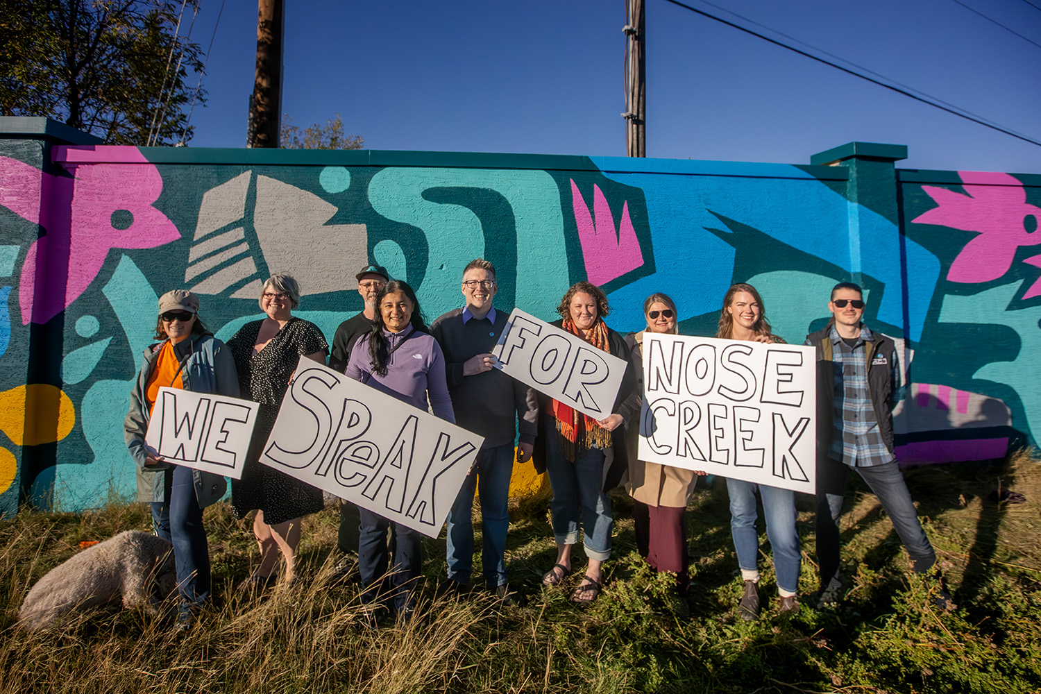 Country Hills mural invites Calgarians to connect with Nose Creek ...