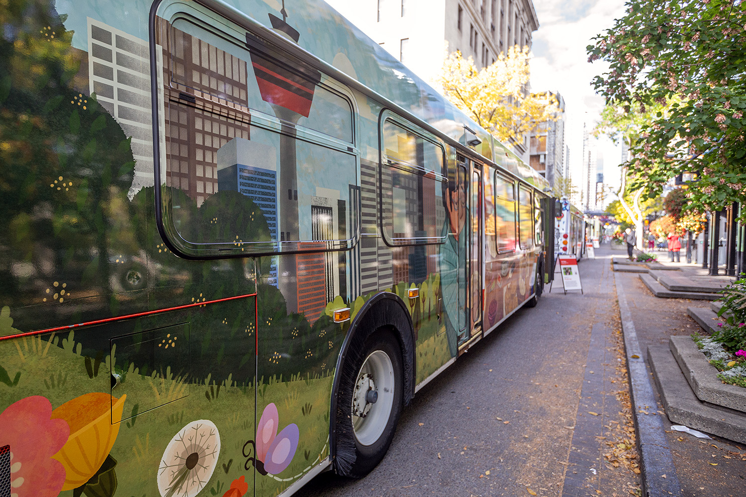 Calgary Arts Development turns buses into vehicles for spreading public ...