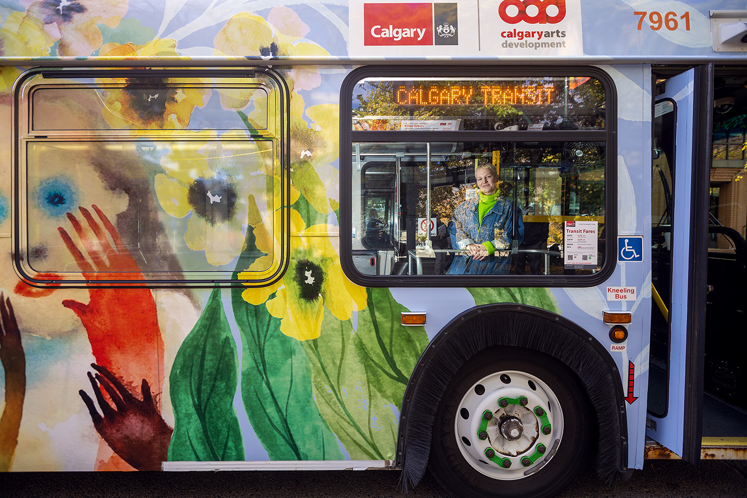 Calgary Arts Development turns buses into vehicles for spreading public ...