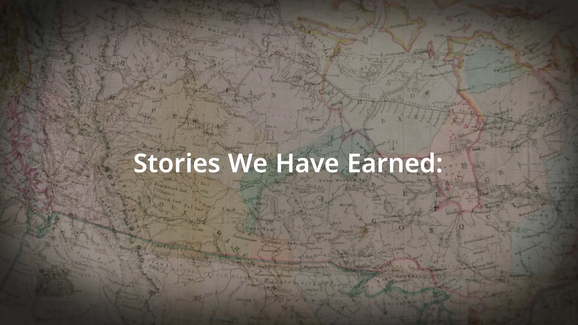 Stories We Have Earned tells stories of Stoney Nakoda people's place in ...