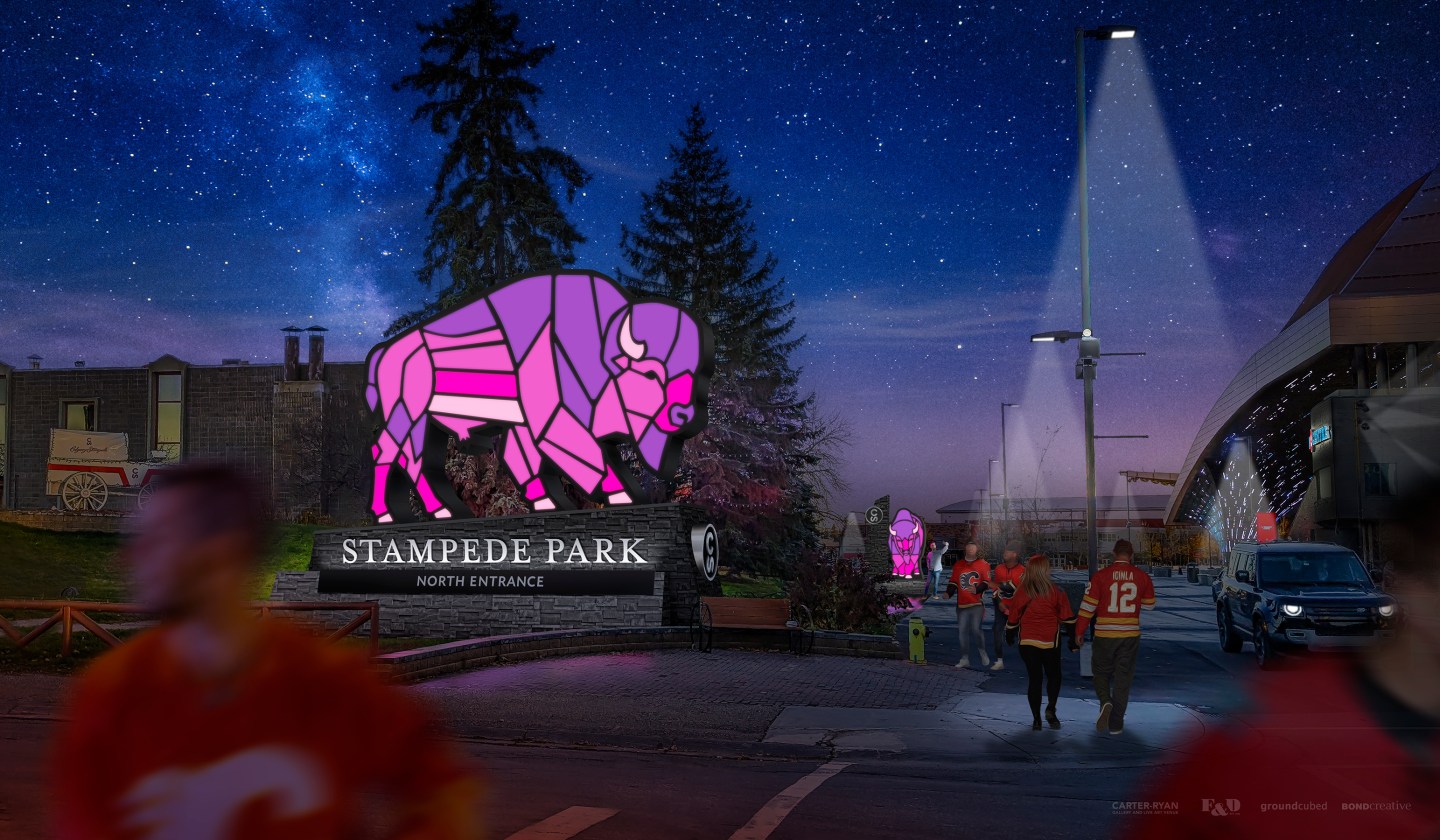 Calgary Stampede to add three new entrance art statues - LiveWire Calgary