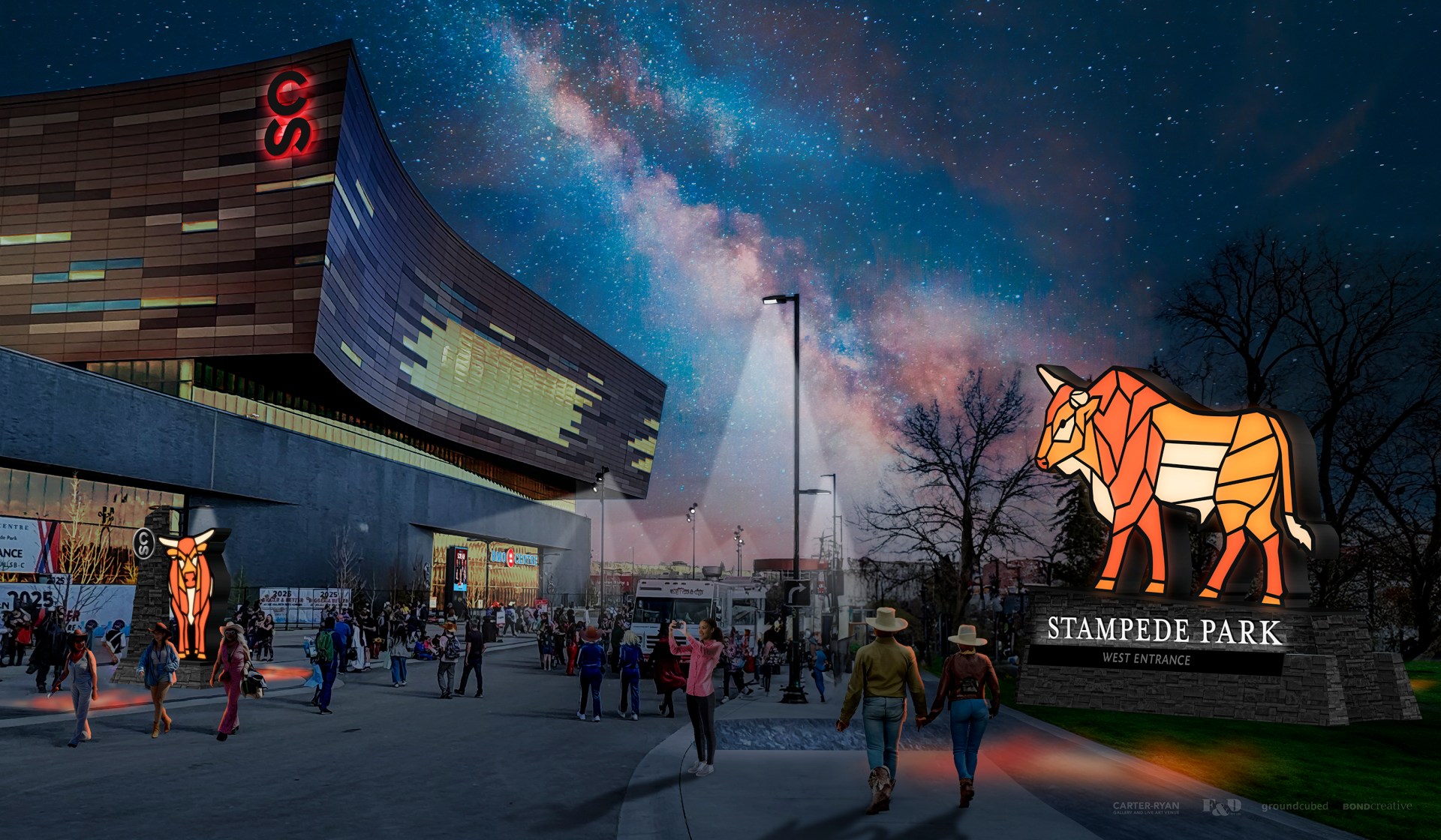 Calgary Stampede to add three new entrance art statues - LiveWire Calgary