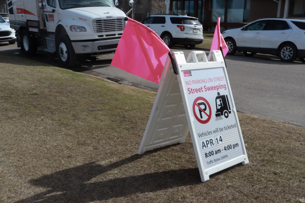 Calgary 2025 spring street sweeping to begin April 14 - LiveWire Calgary