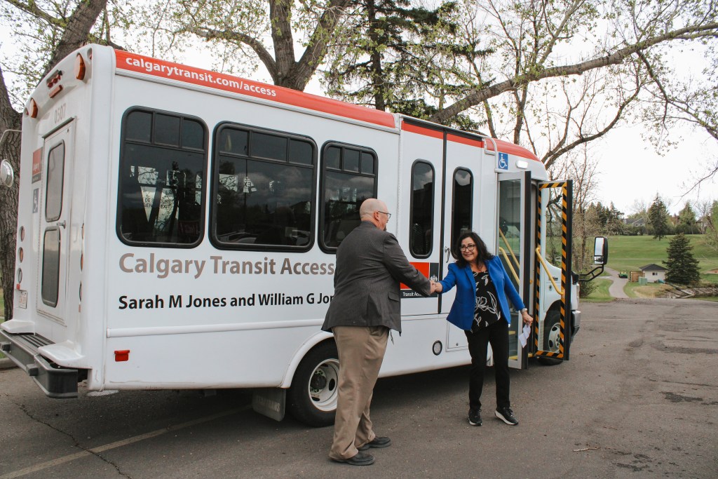 Family's gift funds Calgary Transit Access shuttle - LiveWire Calgary