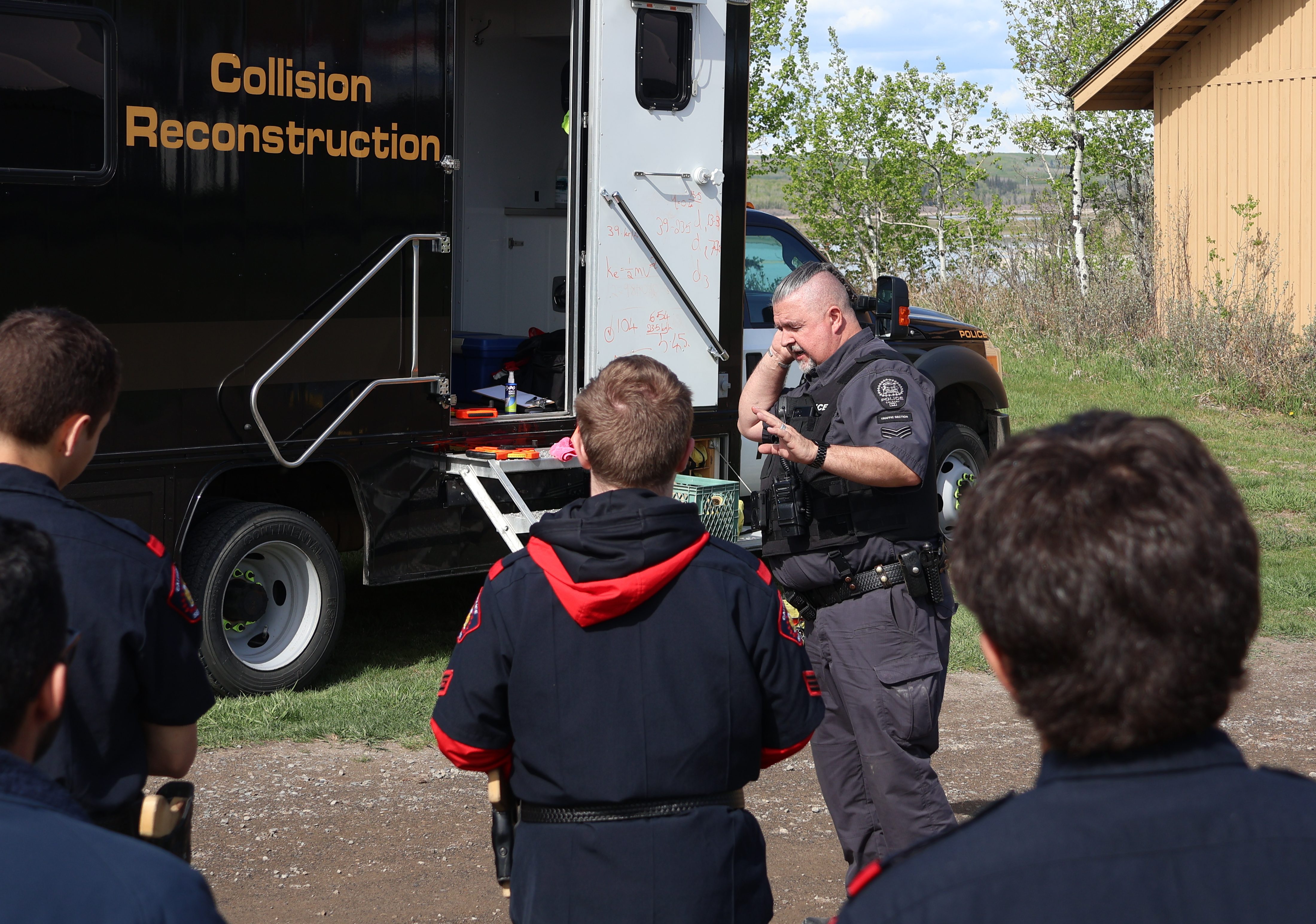 Students, Calgary police, team up for learning at annual academy ...