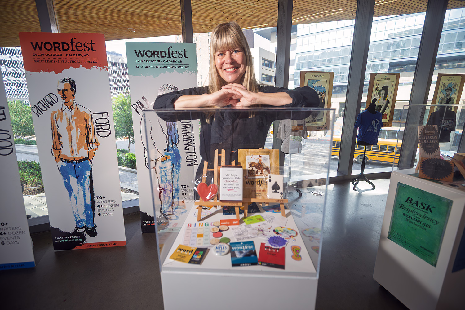 Wordfest 30th anniversary exhibit opens at Central Library - LiveWire Calgary