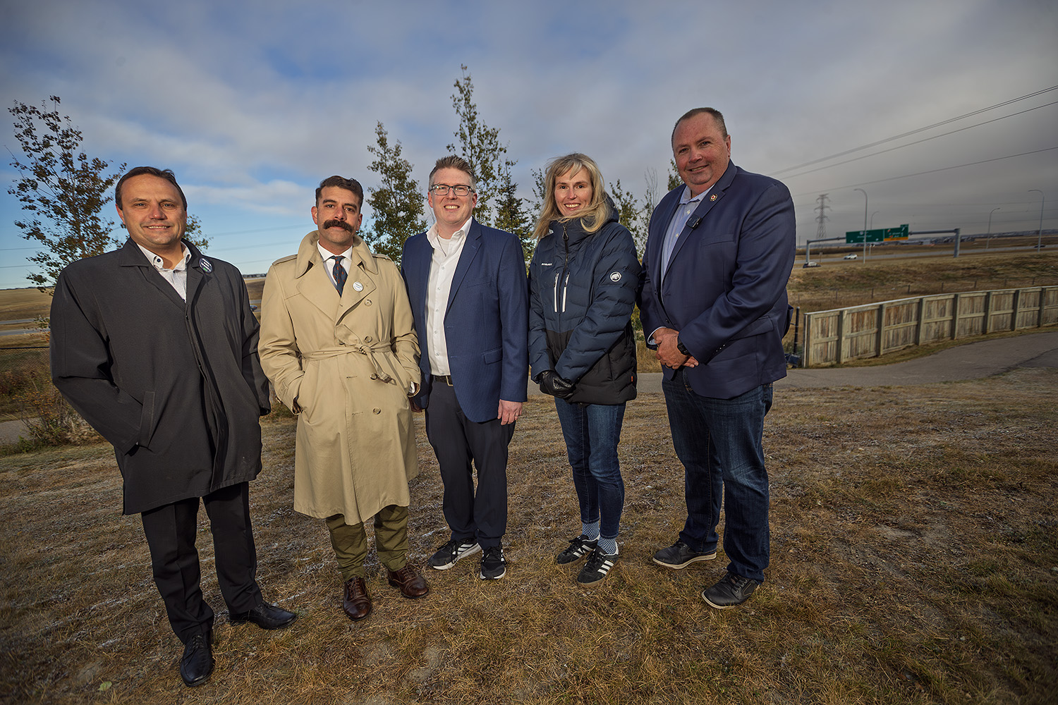 Candidates and firefighters make joint ask for safer Stoney Trail ...