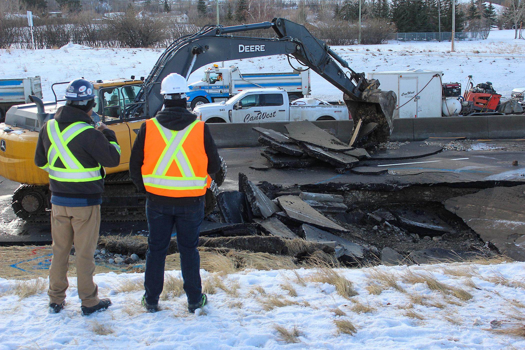 Another 'catastrophic' break for Calgary's Bearspaw feeder main ...